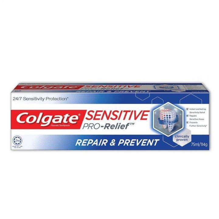BEST SALE! ♛☾ Colgate Pro Relief Repair and Prevent 114g | Lazada PH