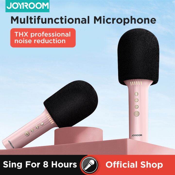 【Upgrade2.0】Joyroom 2 in 1 Karaoke Mic With Speaker Bluetooth Wireless Microphone Audio With 4 ...