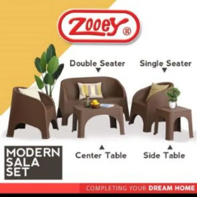 Zooey Rattan Sala Set | Lazada PH