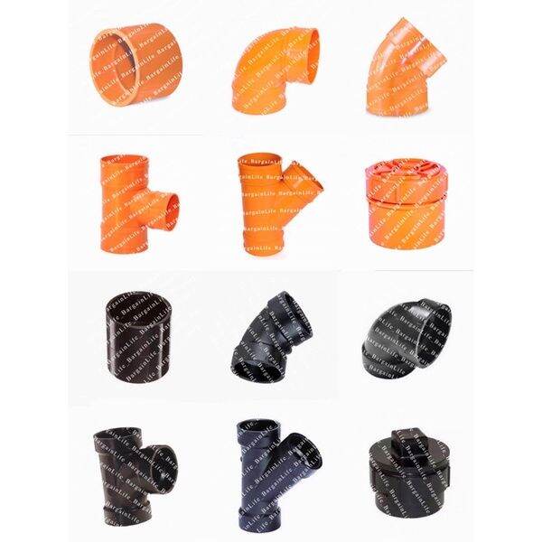 PVC Orange and Black 4” Inch. (PER PC.) | Lazada PH