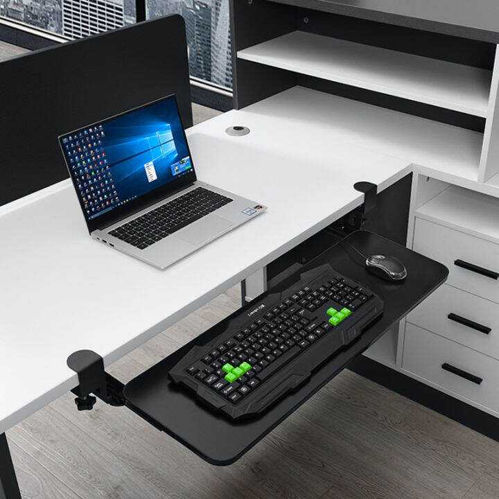【YIDEA HONGKONG】Keyboard Slider Sliding Type with Cover Keyboard Tray ...