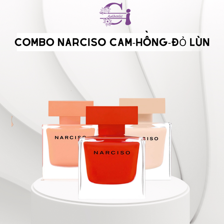 Nước Hoa Nữ Narciso Cam Lùn Narciso Hồng Lùn Narciso Đỏ Lùn Narciso ...