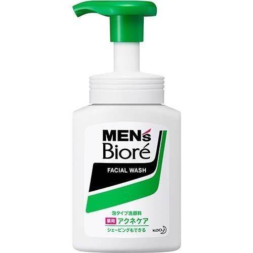 Kao Men's Biore Bubble Facial Wash Acne Care 150ml | Lazada PH