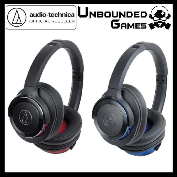 Audio Technica Bluetooth Headphones ATH-WS660BT ( Bluetooth wireless technology with mic and ...