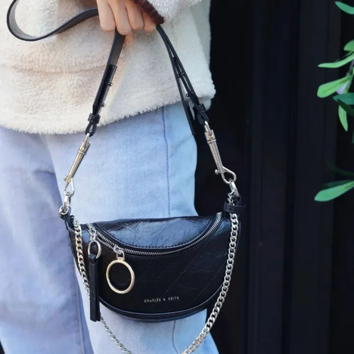 【ready Stock】charlesandKeith Light Chase Ladies Light Chain Bag ...