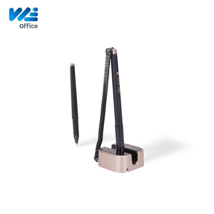 Deli (เดลี่) ปากกาเจลพร้อมแท่น ปากกาลูกลื่นแบบตั้งโต๊ะ ปากกา Ballpoint ...