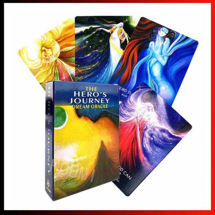 52Pcs New English Tarot Deck The Hero's Journey Dream Oracle Cards ...