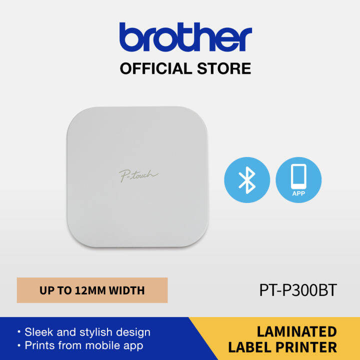 Brother PT-P300BT Laminated Label Printer PTP300BT | Lazada
