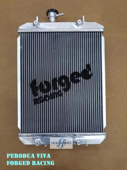 Perodua Viva 660/850CC Forged Racing 2Layer Fully Aluminium Radiator ...