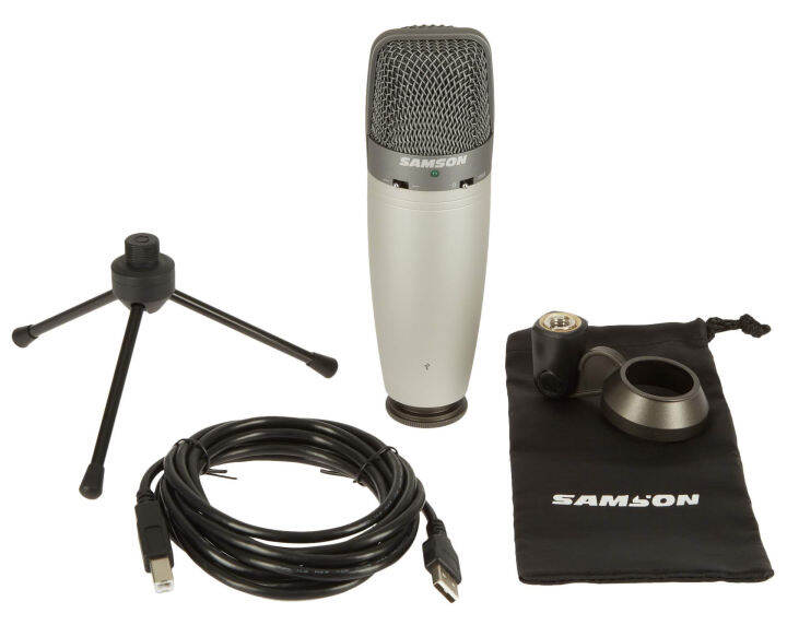 Samson C03U *ของแท้รับประกันศูนย์* ไมโครโฟน USB Microphone แบบมัลติแพท ...