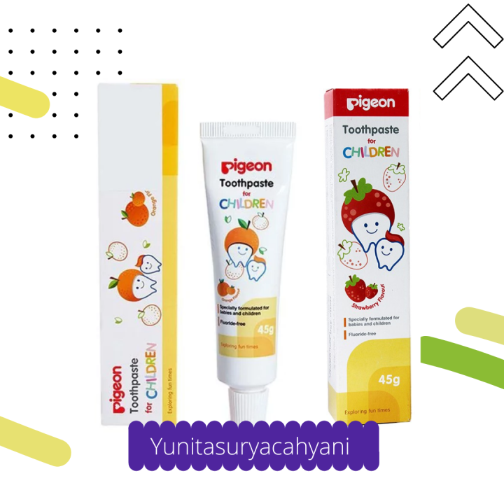 Odol/pasta gigi merk pigeon rasa strawbery, Jeruk | Lazada Indonesia
