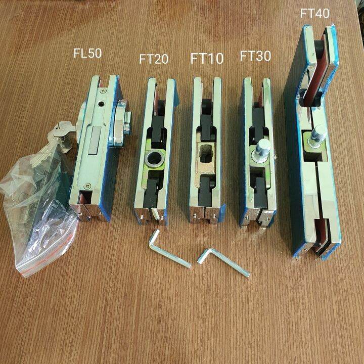 Kẹp kính FL50 /FT10 / FT20 / FT40 / FT30 VVP - Bộ kẹp kính dùng cho cửa kính cường lực 3 tấm, 5 ...