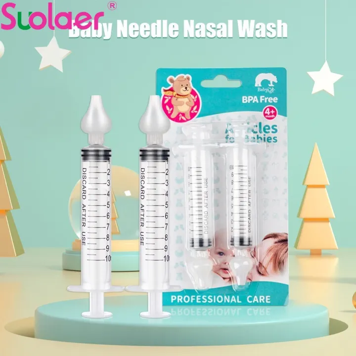 Suolaer Portable Infant Nose Cleaner Baby Nasal Irrigator Sinus Rinse ...