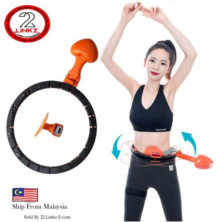 Smart Hula Hoop Weight Loss Automatic Counting Hula Hoop Sport Hoops ...