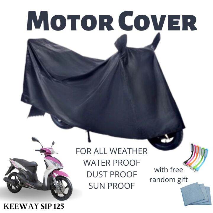 MOTOR COVER FOR KEEWAY SIP 125 WATER REPELLENT | Lazada PH