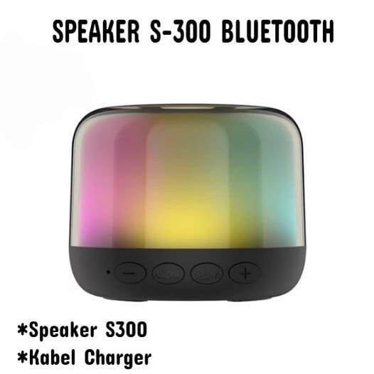 Speaker Bluetooth mini S300/wirelles mini led Audio/portable | Lazada ...