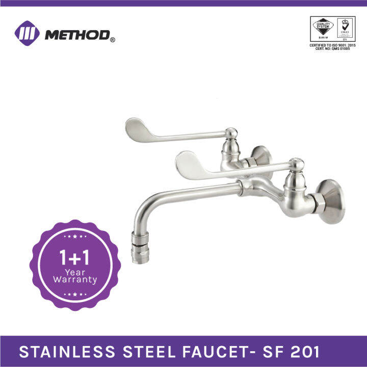SF 201 Stainless Steel 304 Hospital Medical Laboratory Wall Mixer ...