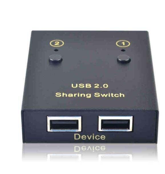 2 Port 4 Port USB 2.0 Hub Manual Sharing Switch 2 In 2 Out Keyboard And ...