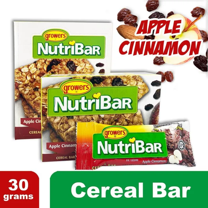 Growers NUTRIBAR Apple Cinnamon | Lazada PH