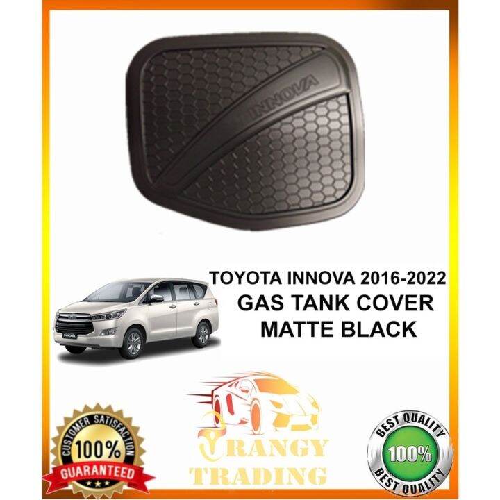 Toyota Innova 2016 to 2023 Gas tank cover matte black 2017 2018 2019 ...