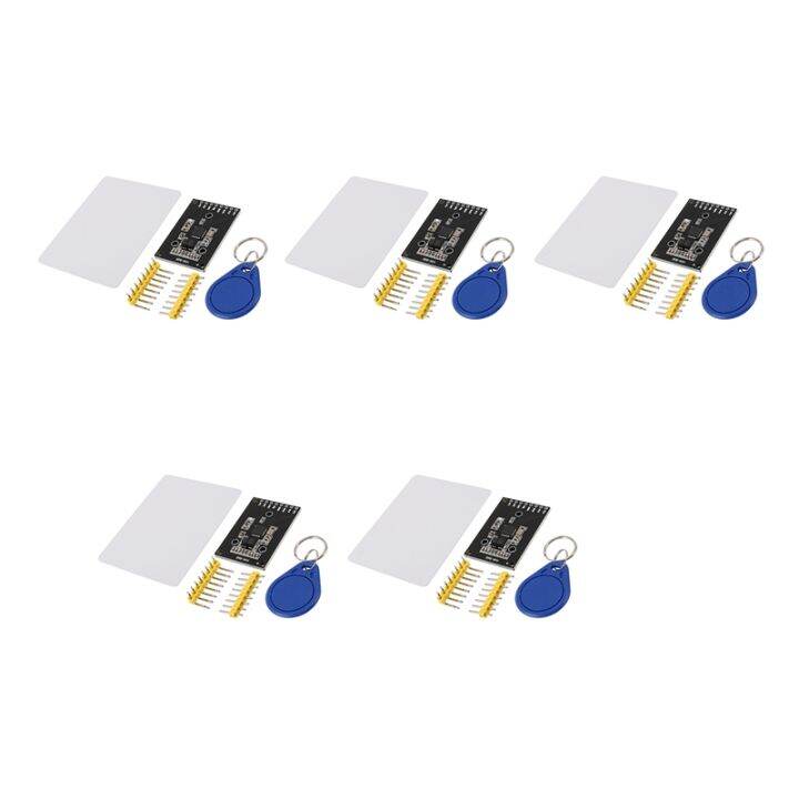 5X Mini Rc522 Rfid Sensor Module Card Reader Writer Module I2C Iic ...