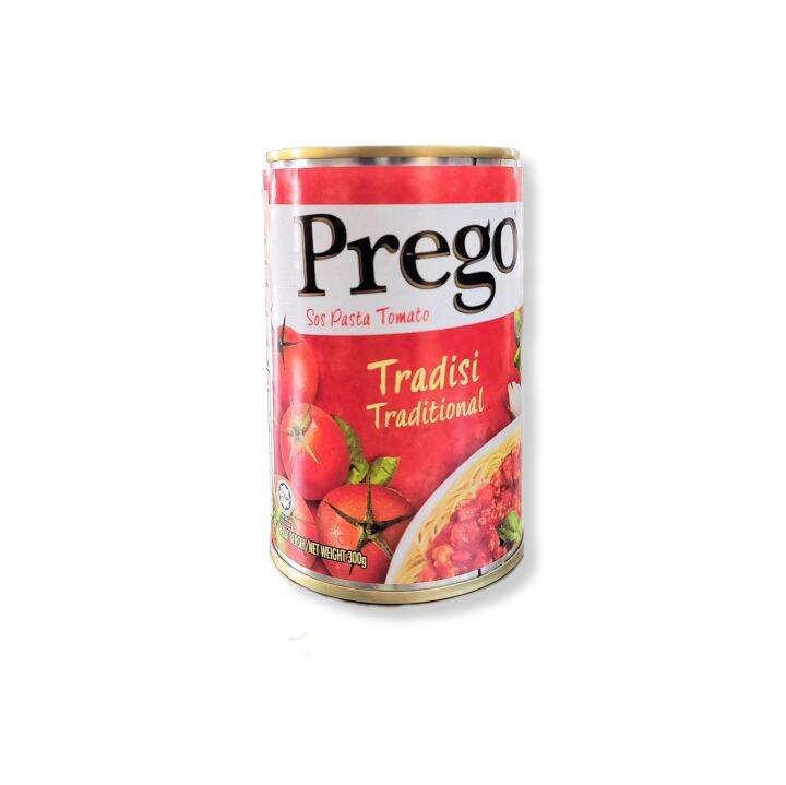 PREGO TRADITIONAL TOMATO PASTA SAUCE 300G | Lazada