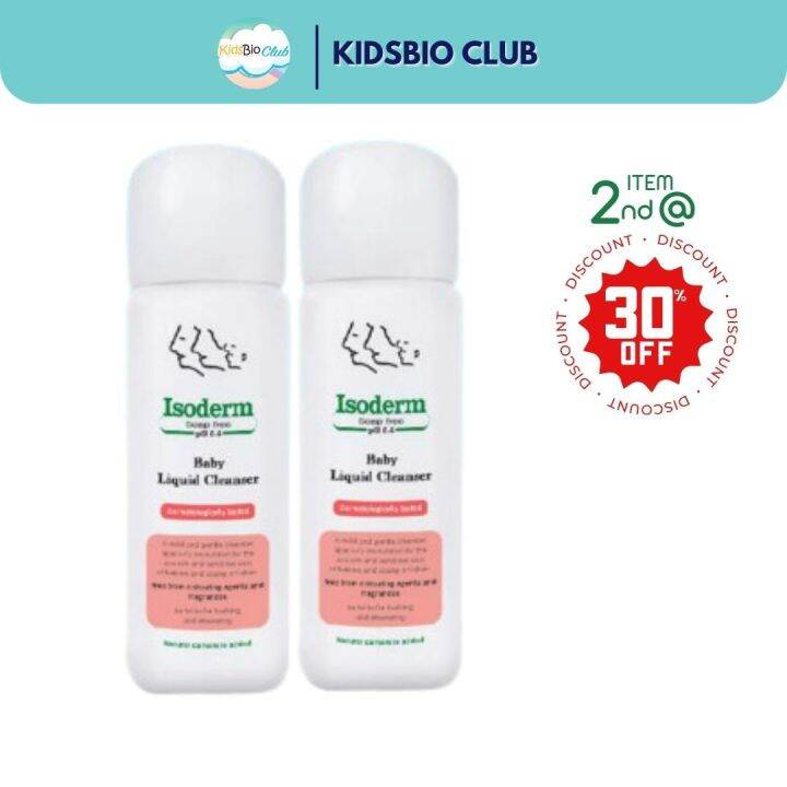 Isoderm Baby Liquid Cleanser Twin Pack (250ml x 2) | Lazada