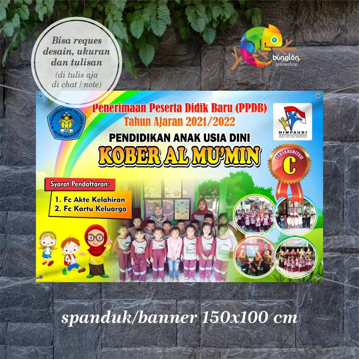 Spanduk Banner PPDB, Penerimaan Siswa Baru Custom Murah | Lazada Indonesia