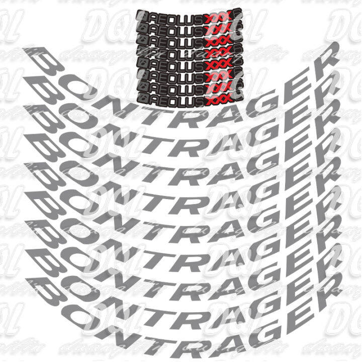 Road Bicycle Aeolus Xxx6 Stickers Road Bike Rim Decals Wheel Set Height ...