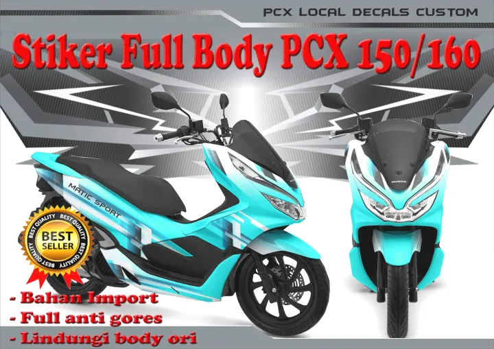 STIKER DECAL HONDA PCX 150 PCX160 TERBARU KEREN CGF112 | Lazada Indonesia