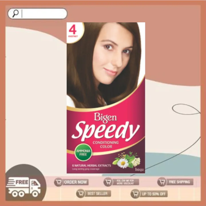 BIGEN Speedy Conditioning Color 4 Chestnut | Lazada PH