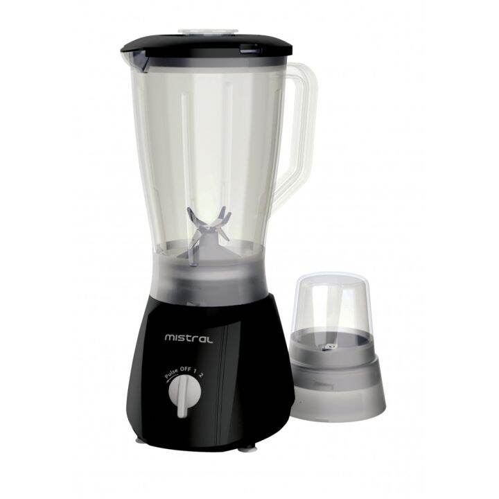 MISTRAL MBL1513 BLENDER WITH UNBREAKABLE JAR AND MILLER (1.5L) | Lazada