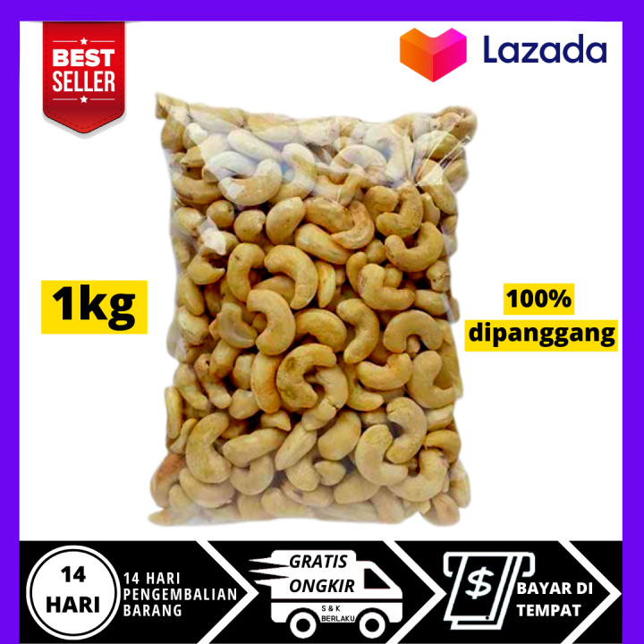 - Kacang Mede Kacang Mete Oven Panggang Roasted Cashew Kacang Mete ...