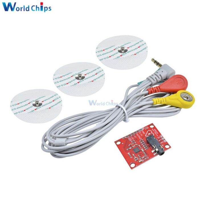 Ecg Module Ad8232 Ecg Measurement Pulse Heart Ecg Monitoring Sensor Module Kit For Arduino