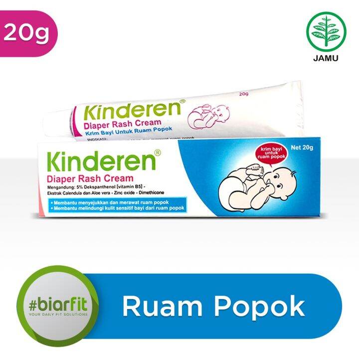 Kinderen Diaper Rash Cream Baby Krim Ruam Popok Bayi 20g | Lazada Indonesia