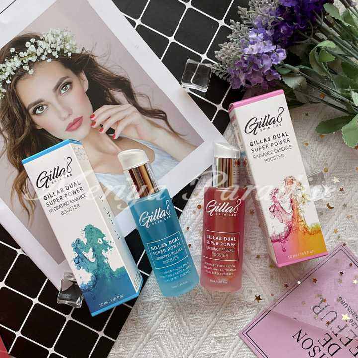 Gilla8 Dual Super Power Radiance / Hydrating Essence Booster 50ml ...