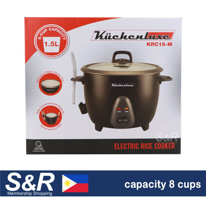 Cake luxe 1.5L Rice Cooker KRC15-M | Lazada PH