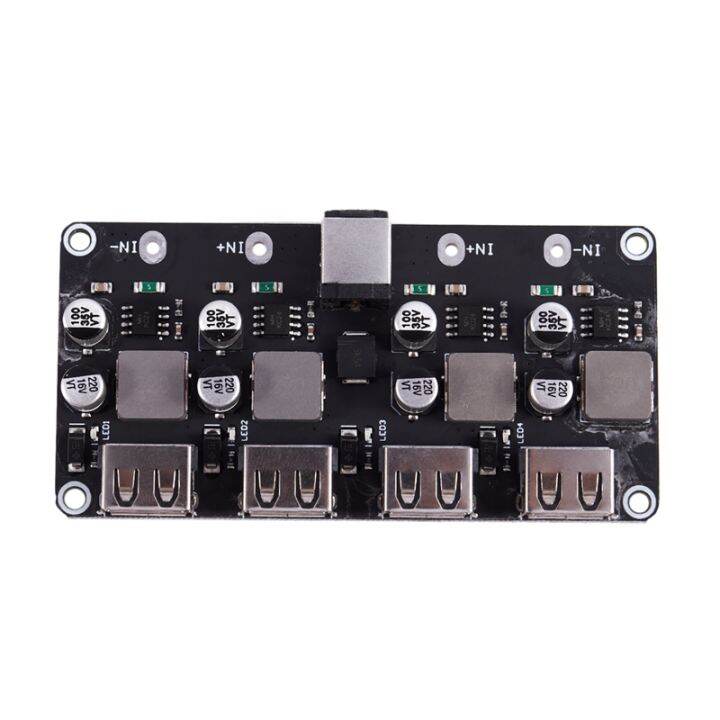 4 Channel Usb Qc3.0 Qc2.0 Dc-Dc Buck Converter Charging Step Down Module 6-32V 9V 12V 24V To ...