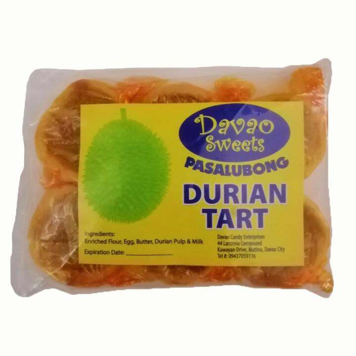 Pasalubong Durian Tart Traditional and Native Delicacy Durian Food ...
