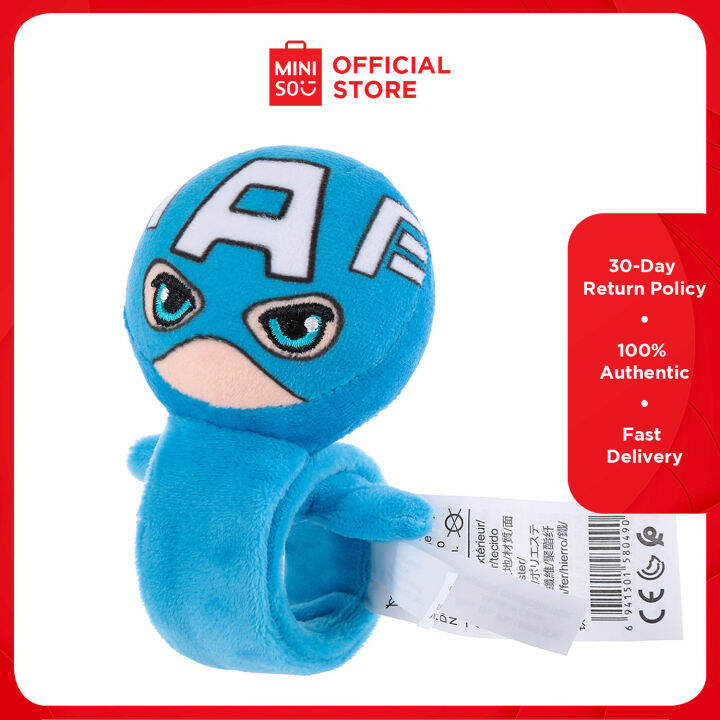 MINISO Marvel Slap Wristband-Captain America Marvel Bracelet | Lazada PH