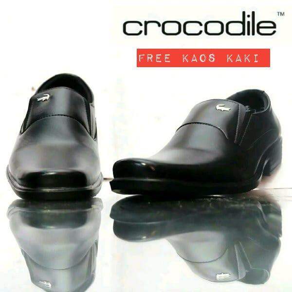 Sepatu Kerja Kantor Crocodile Pantofel Pria | Lazada Indonesia