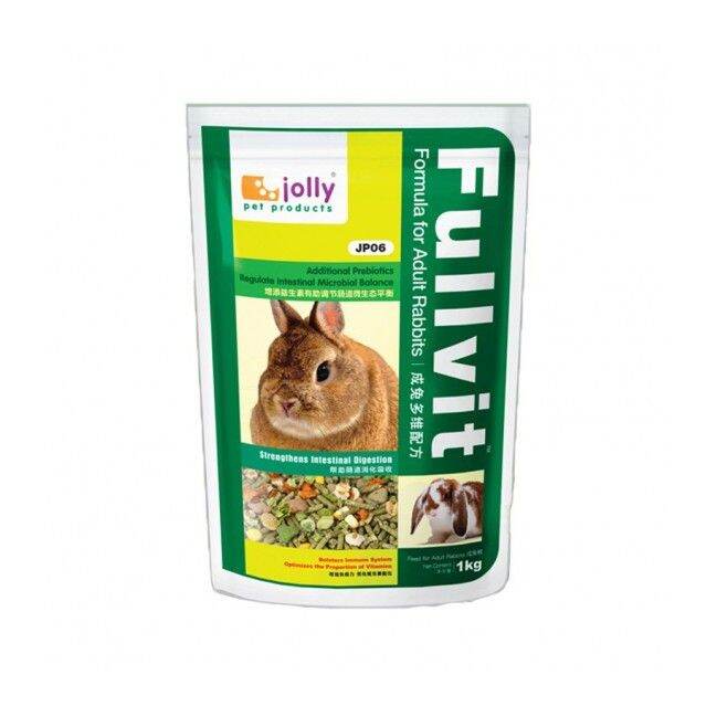 Jolly FullVit Pellets for Adult Rabbits (1 kg) | Lazada PH