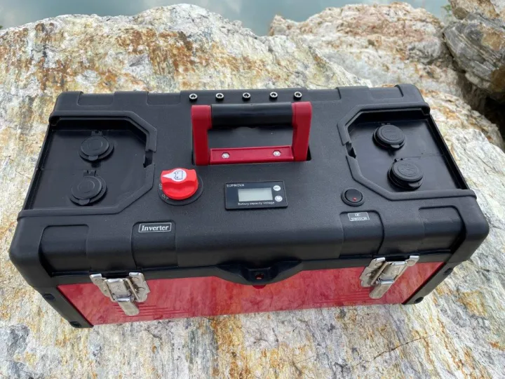 Power Box Camping 56Ah Product Red (Red Burgundy) | Lazada.co.th