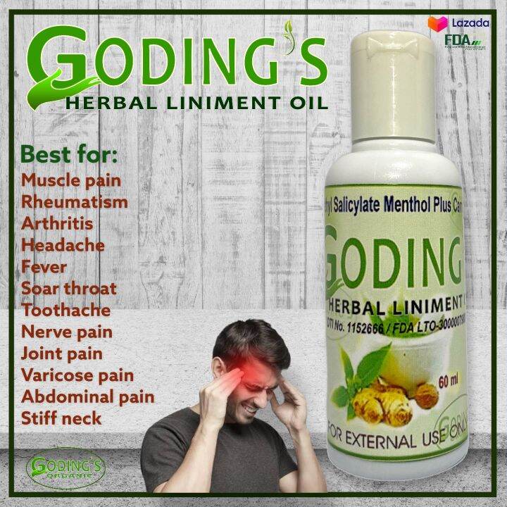 Original Goding's Herbal Liniment Oil Methyl Salicylate Menthol Plus ...