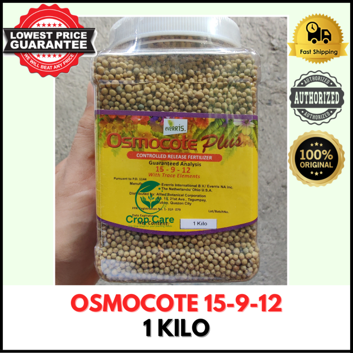 OSMOCOTE PLUS 15-9-12 FERTILIZER WITH TRACE ELEMENTS - PLANT FOOD ...