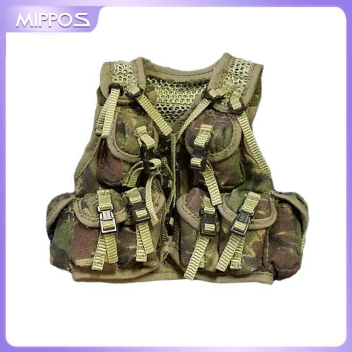 Mippos 1/6 Scale Miniature Doll Jungle Vest for 12inch Male Action ...