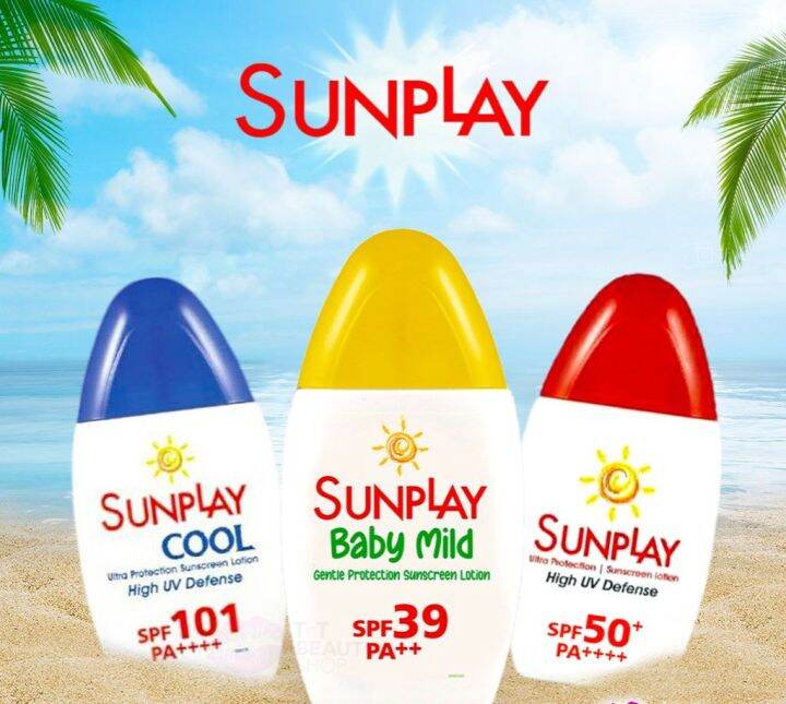 SUNPLAY Ultra Protection Sunscreen Lotion SPF 50+ PA++++ 30gr| Sun Play ...