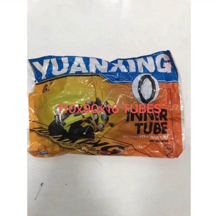 Motorcycle Tube YuanXing Brand 110x90x16/3.5x16 | Lazada PH