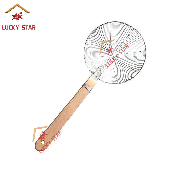 Strainer Wood Handle High Quality Strainer Stainless Steel Heavy Duty ...