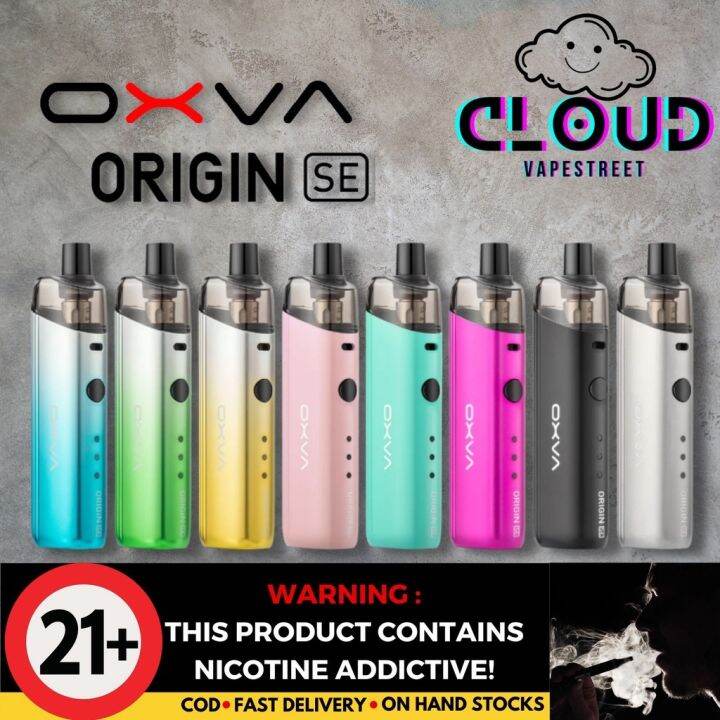 vape Oxva Origin SE Pod Kit with FREE Lace 1400mAh | Lazada PH